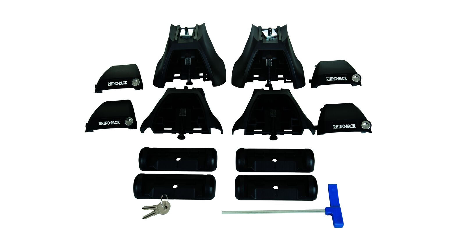 Rhino-Rack JC-04108 Sportz 2500 Black 1 Bar Roof Rack for HOLDEN Rodeo ...