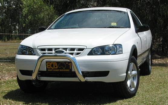 ECB Textura Black Nudge Bar to suit Ford Falcon BF Excludes XR 10/02 ...