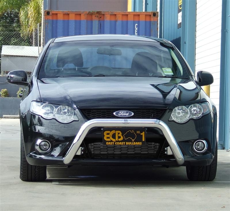 ECB Textura Black Nudge Bar to suit Ford Falcon FG XR Ex TURBO 05/08 ...