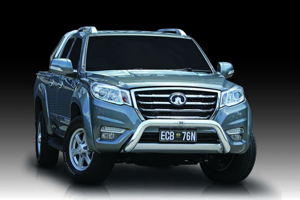 ECB Polished Nudge Bar to suit Great Wall Steed Dual Cab 07/16 - 08/21 ...