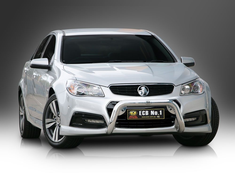 ECB Textura Black Nudge Bar to suit Holden Commodore VF SS 05/13 - 08/ ...