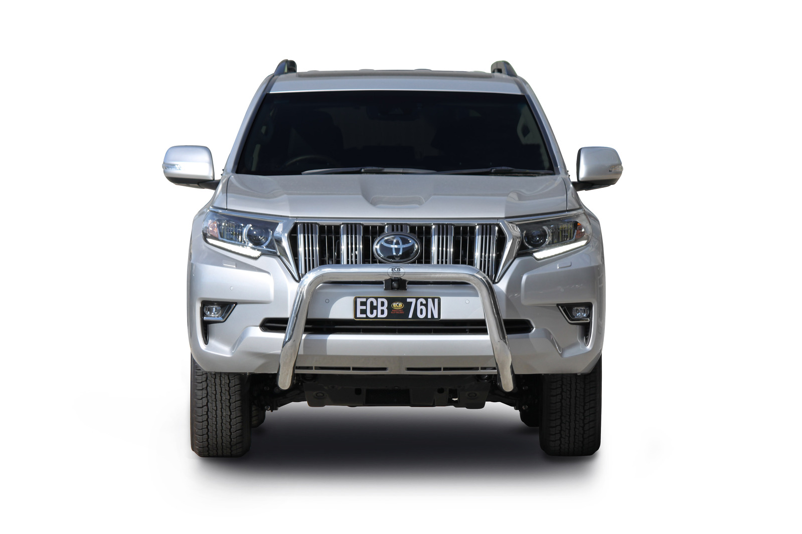 ECB Textura Black Nudge Bar to suit Toyota Prado Kakadu 11/17 - Onwards ...