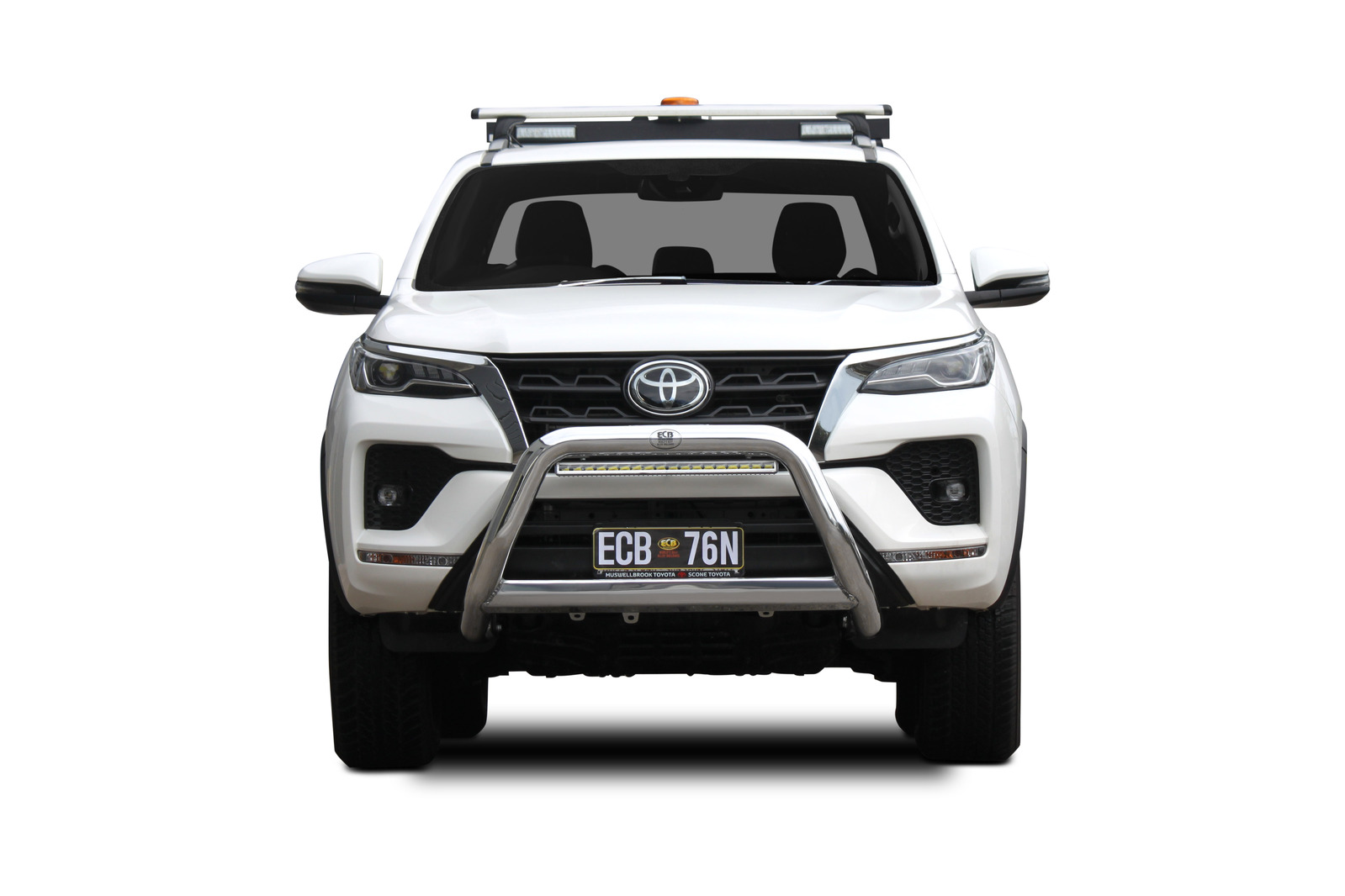 ECB Polished Nudge Bar to suit Toyota Fortuner 06/19 - 07/21 - East ...