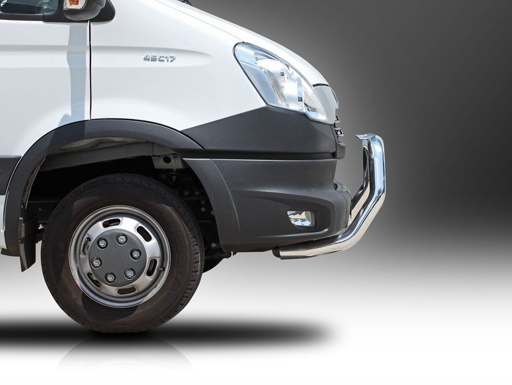ECB Black Ripple Nudge Bar to suit Iveco Daily 45C 02/12 - 12/14 - East ...
