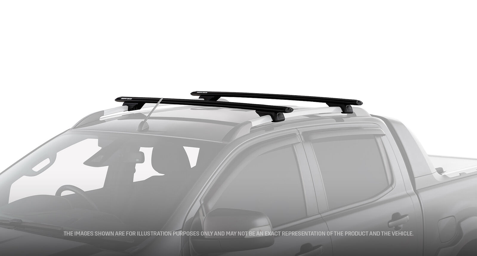Rhino-Rack RX100 Cross Bar Kit for TOYOTA Prado 250 Series With Roof ...