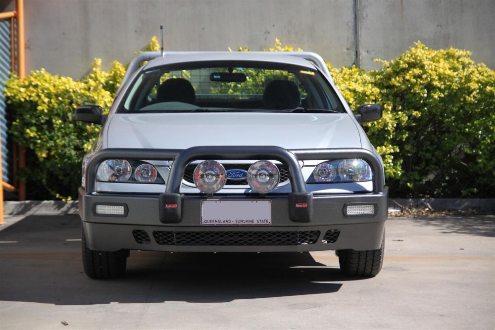 ECB Polished BullBar to suit Ford Falcon BA Excludes XR 10/02 - 09/06 ...